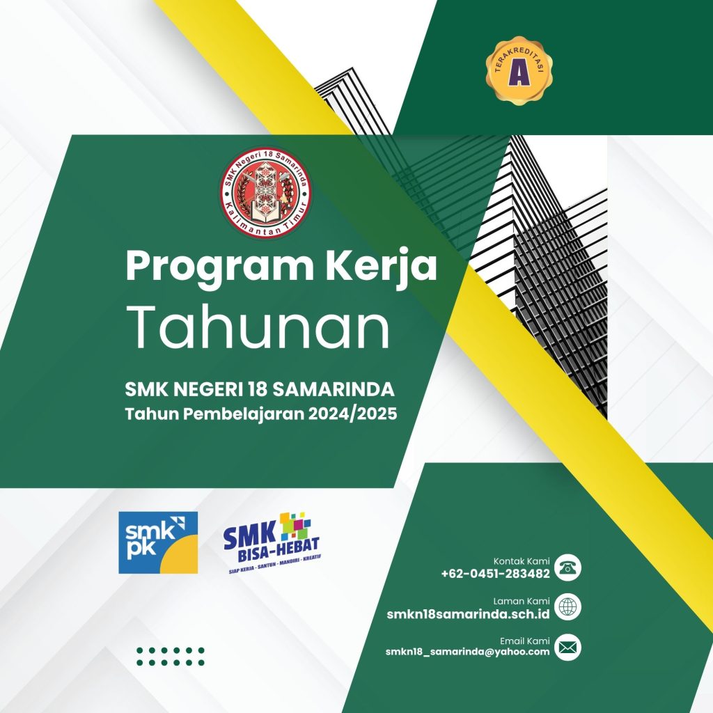 Program Tahunan SMK Negeri 18 TA. 2024/2025